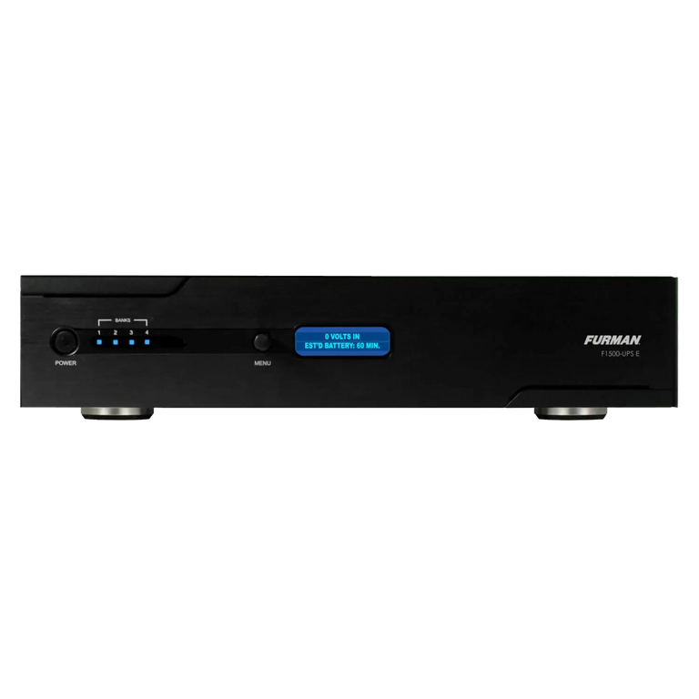 Furman F1500-UPS E - AV UPS with Battery Backup, Voltage Regulation