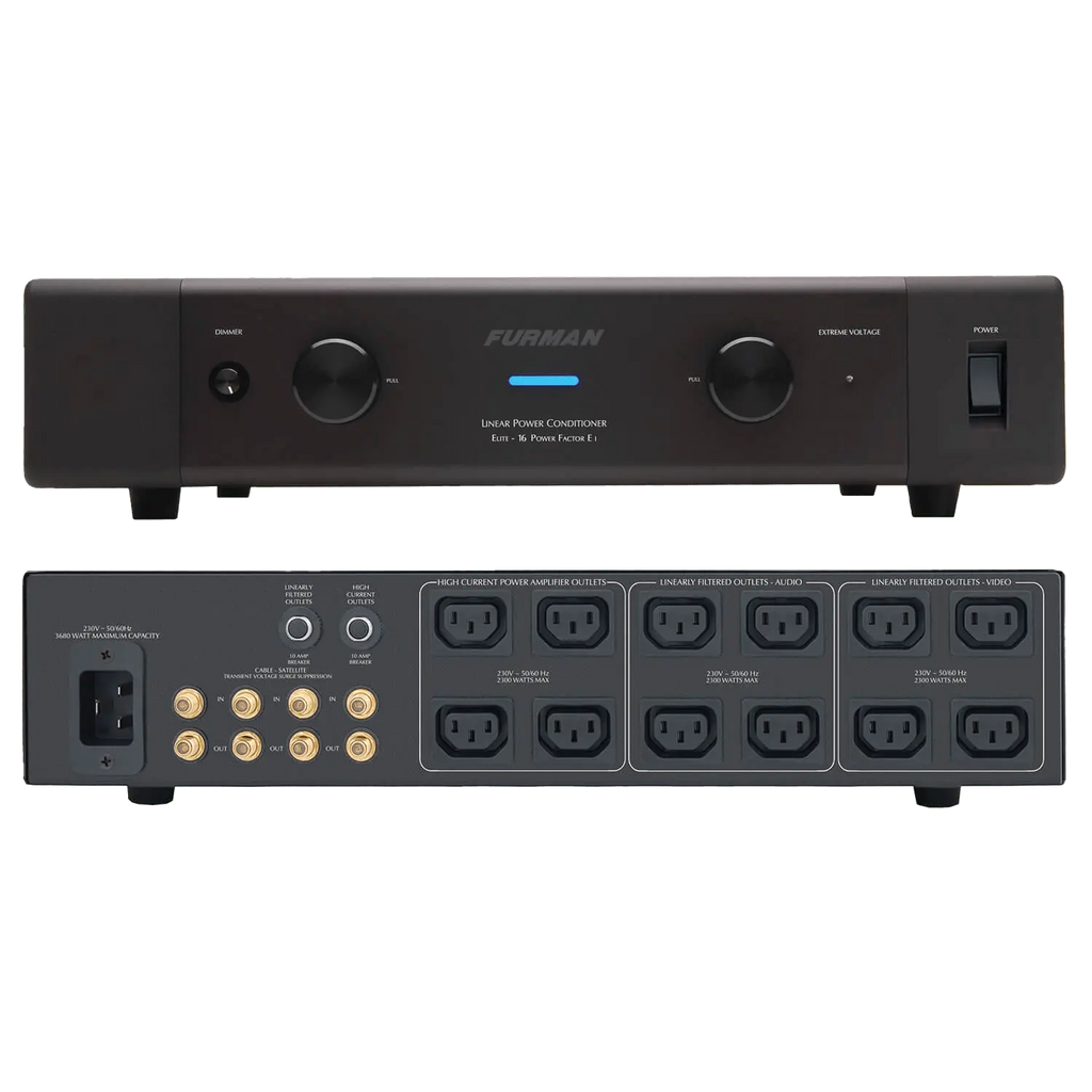 Furman Elite 16 PF-E I Power Conditioner | High-End Audio Power Protection