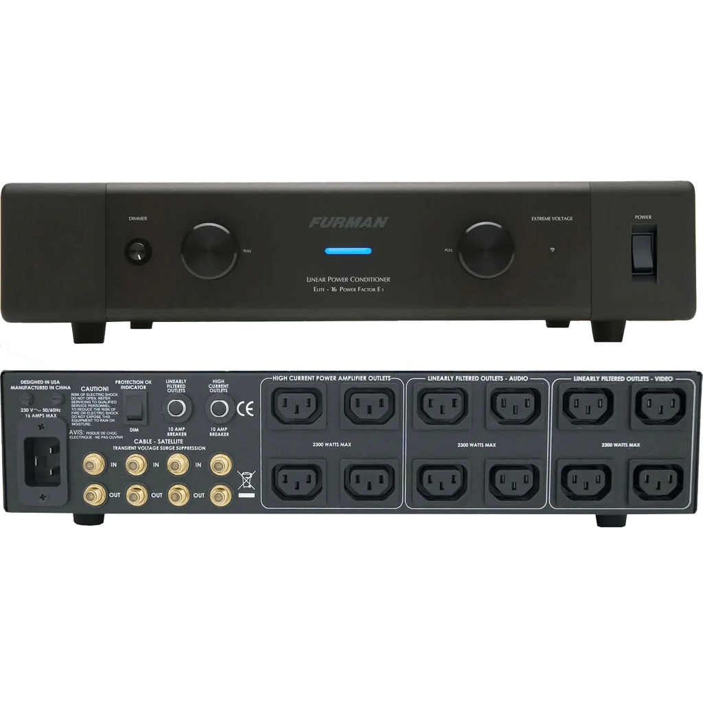 Furman Elite 16 PF-E I Power Conditioner | High-End Audio Power Protection