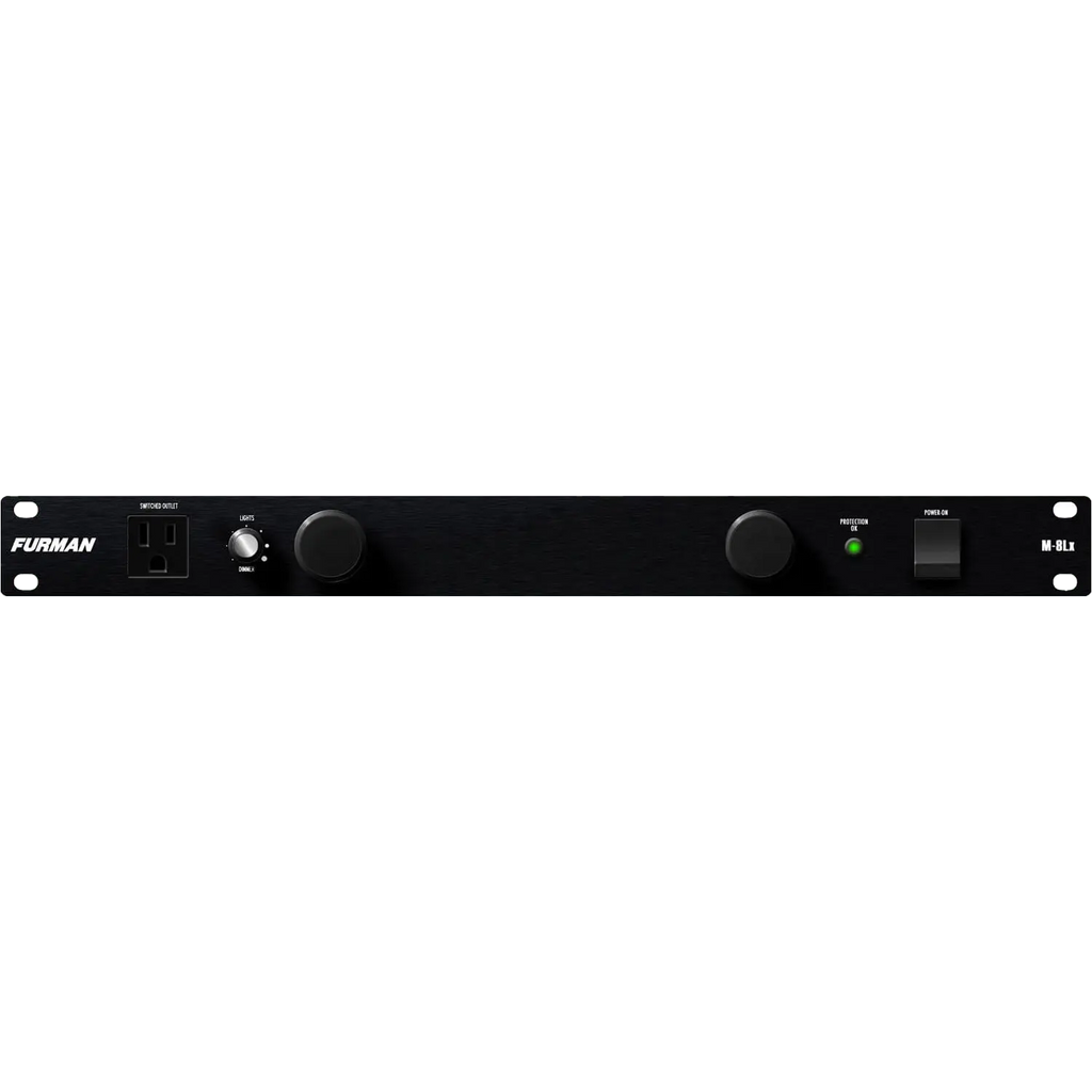 Furman M-8LX Power Conditioner – Power Protection & Noise Filtration